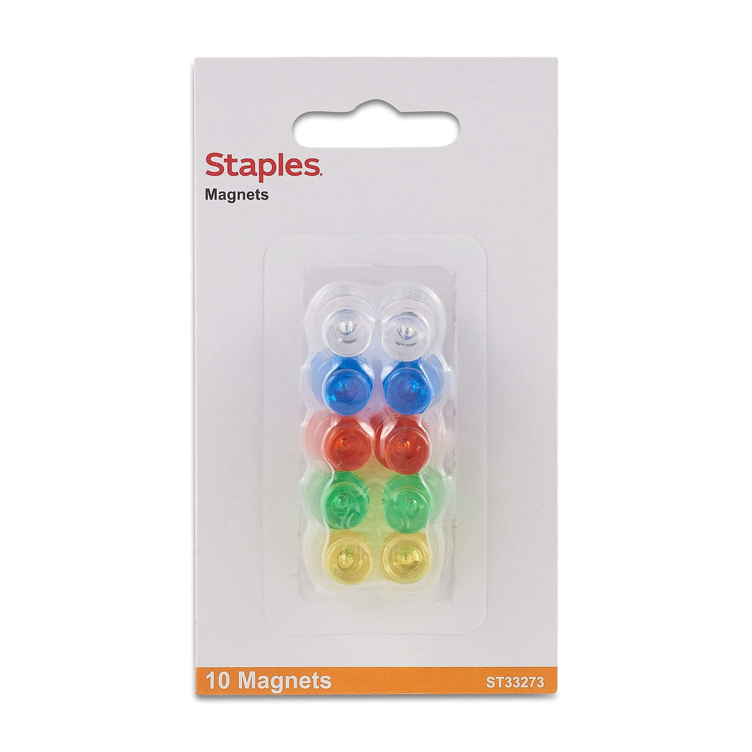 Staples Magnets Assorted 30/Carton ST33273/33273VS - Walmart.com
