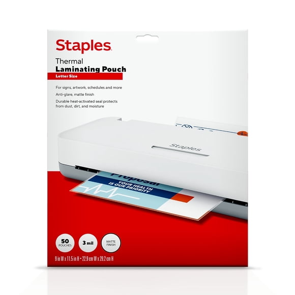 Matte Laminated Paper and Laminating Supplies for Office Projects