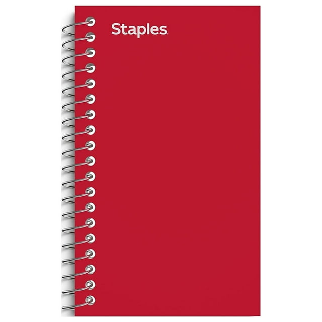 "TRU RED College Assorted Spiral Memo Books, 3""x5"", 75 Sheets/Pad, 5 ...