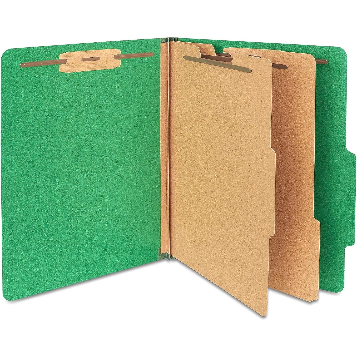 Staples Moisture Resistant Classification Folder, 2-Dividers, 2.5-inch ...