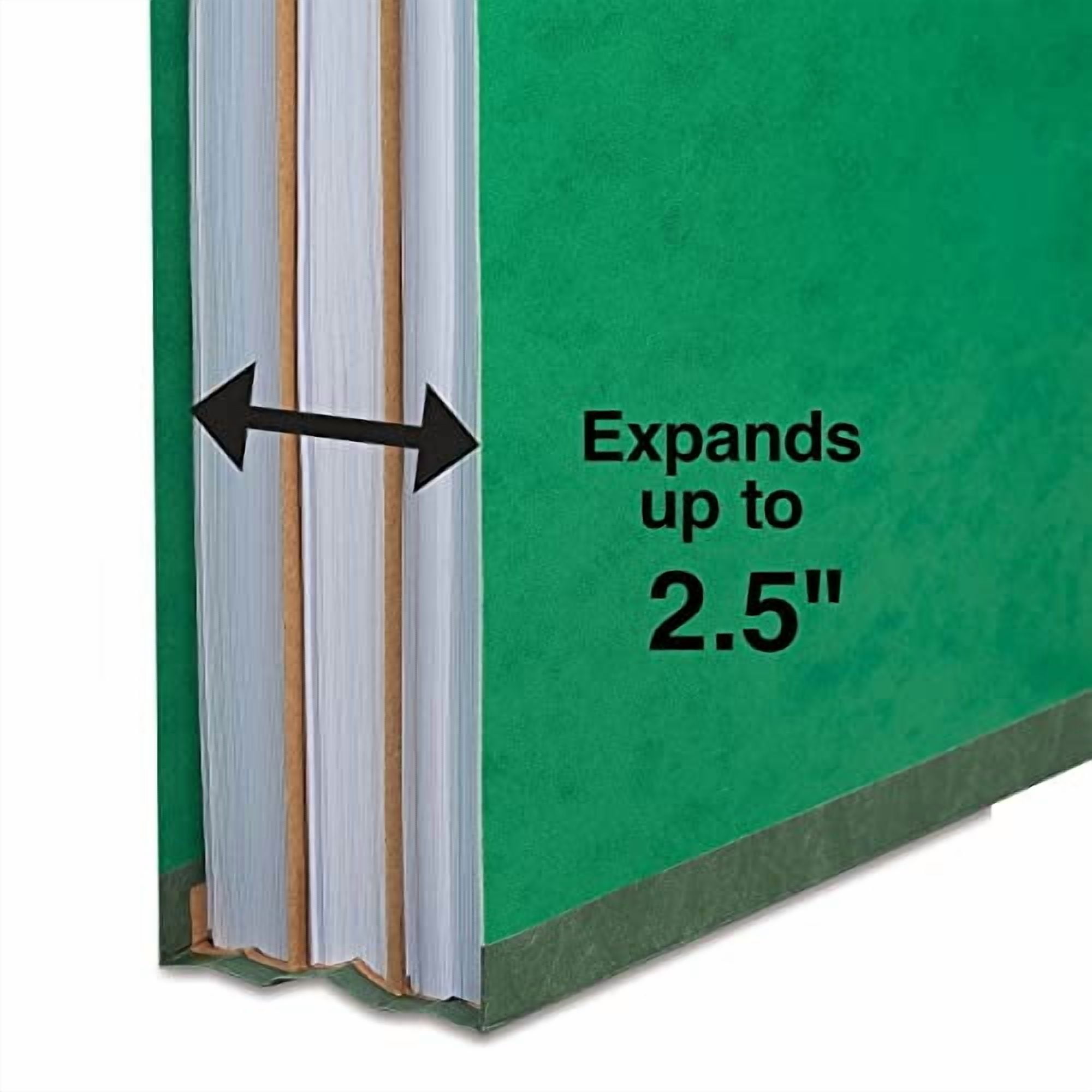 Staples Moisture-Resistant Classification Folders, Letter, 2 Partitions ...