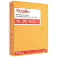 "Staples 8.5"" x 11"" Pastel Colored Printer & Printing Paper ...