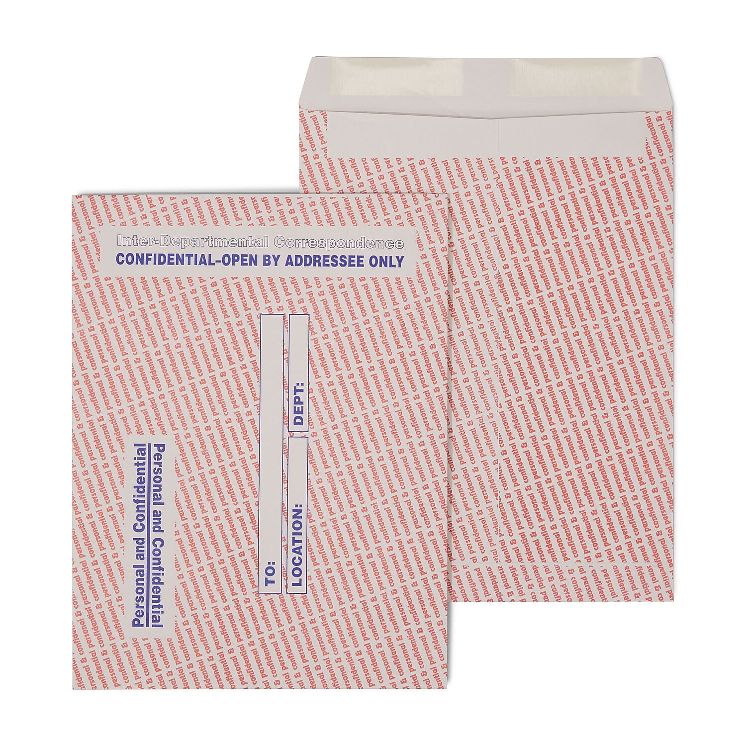 Staples Personal & Confidential Inter-Departmental Envelopes 10" x 13 ...