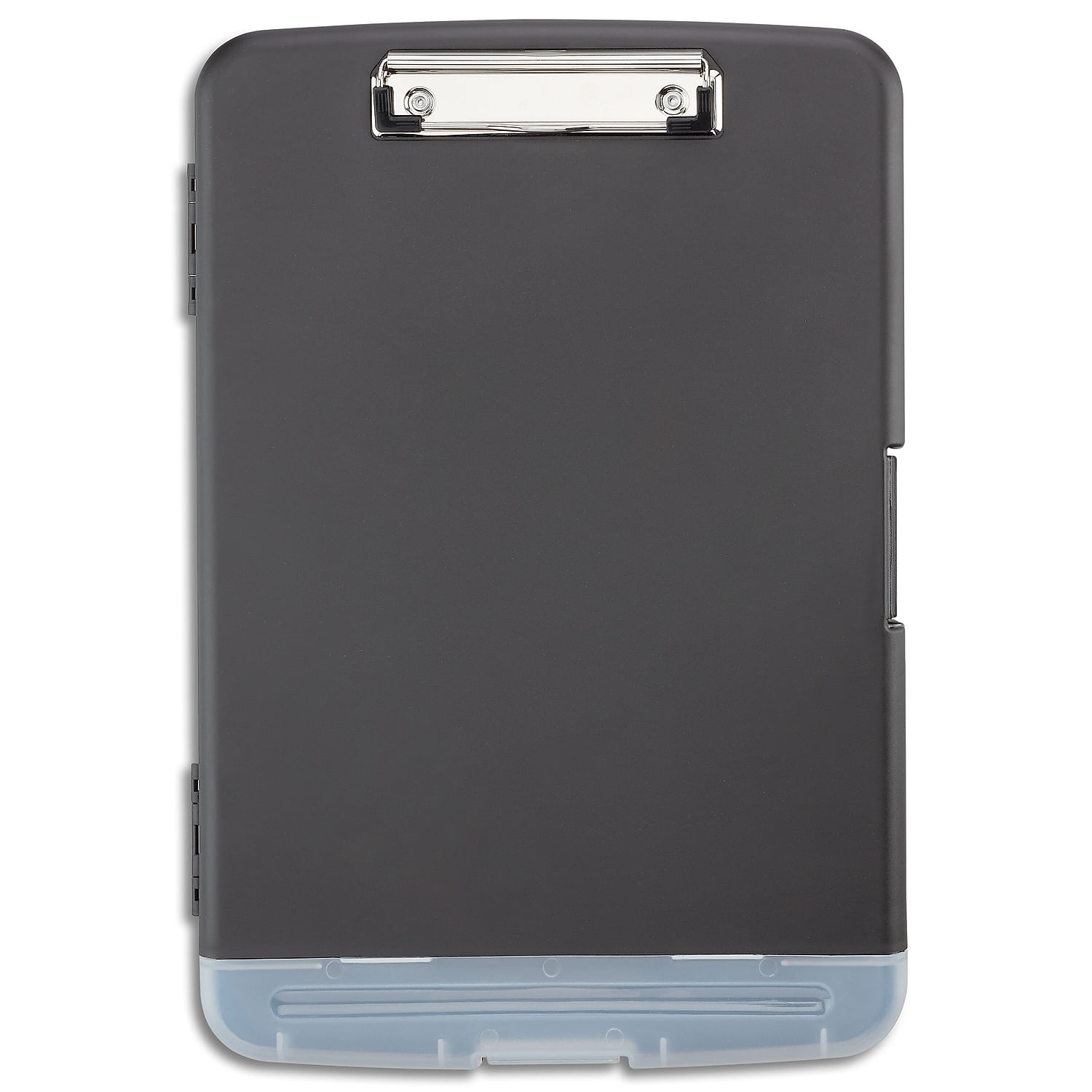 Staples Black Plastic Storage Clipboard for Document Organization ...