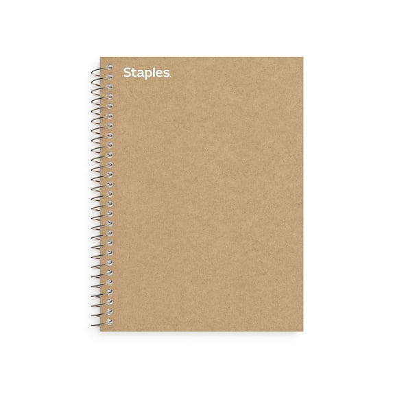 Staples, Notebook, 5.875 x 9 inches, College Ruled 100 Sheets 3pk ...