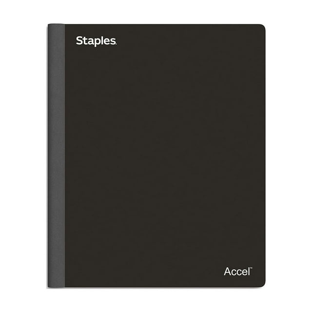 Staples Premium 3-Subject Notebook 8.5" x 11" College Ruled 150 Sheets ...