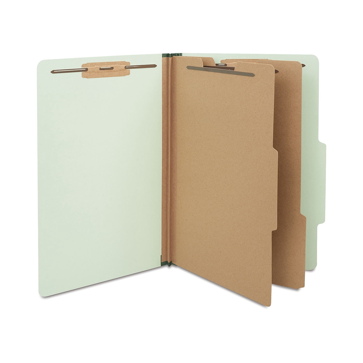STAPLES Pressboard Classification Folder, 2 Dividers, 2.5" Expansion ...