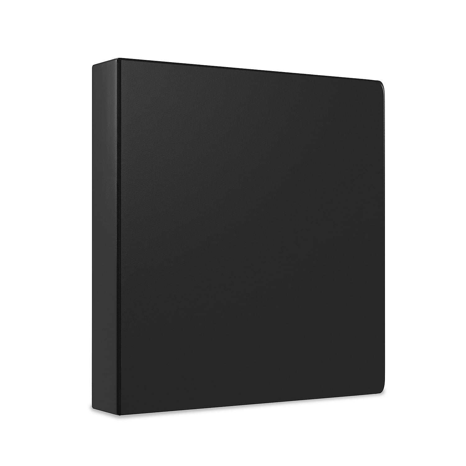 Staples Simply 2-Inch Round 3-Ring Non-View Binder Black (26587 ...