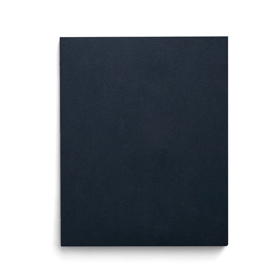 Staples 2-Pocket Paper Folder with Fasteners, Navy, 25/Box, School ...