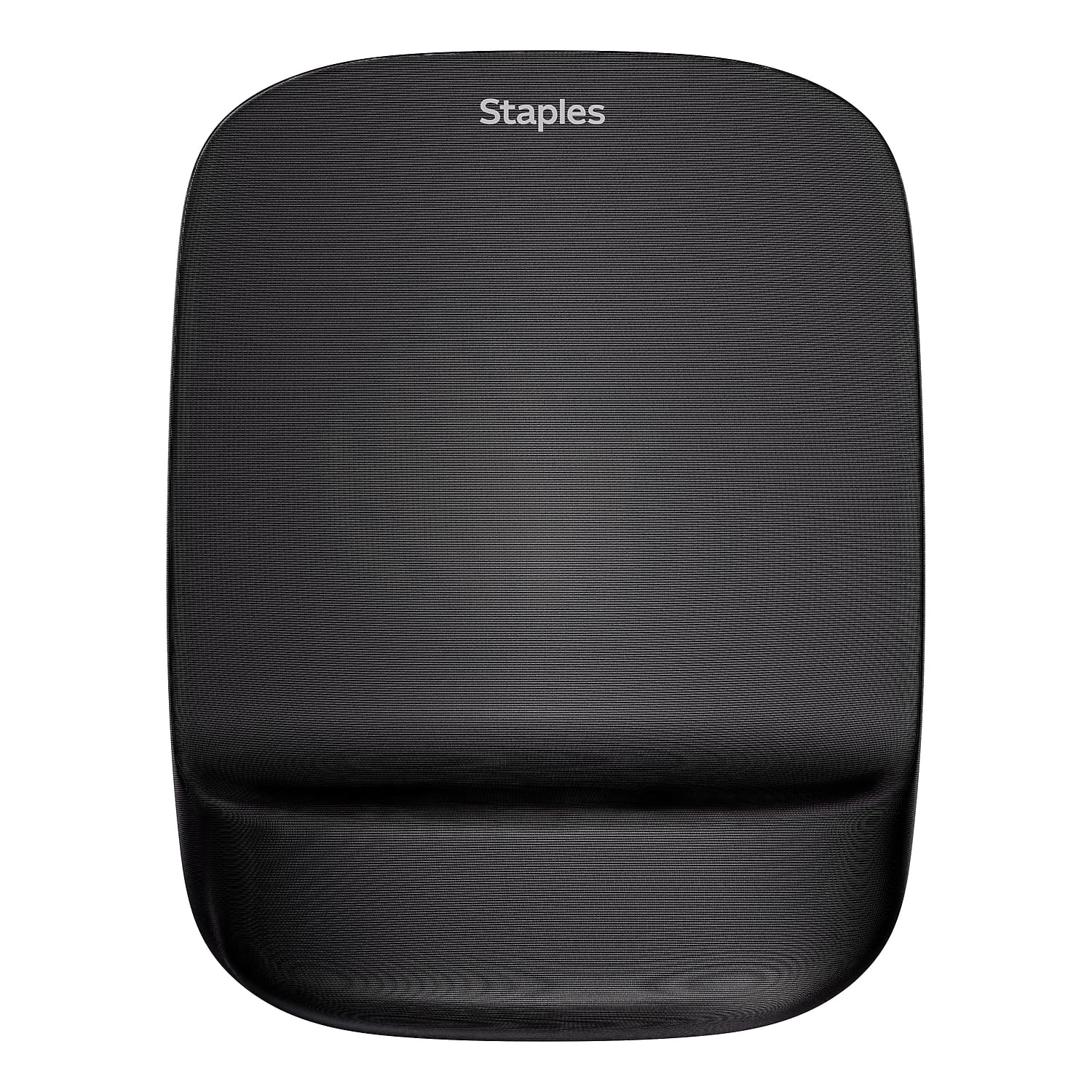 Staples TECH Foam Non-Skid Mouse Pad/Wrist Rest Combo Black (ST63286 ...