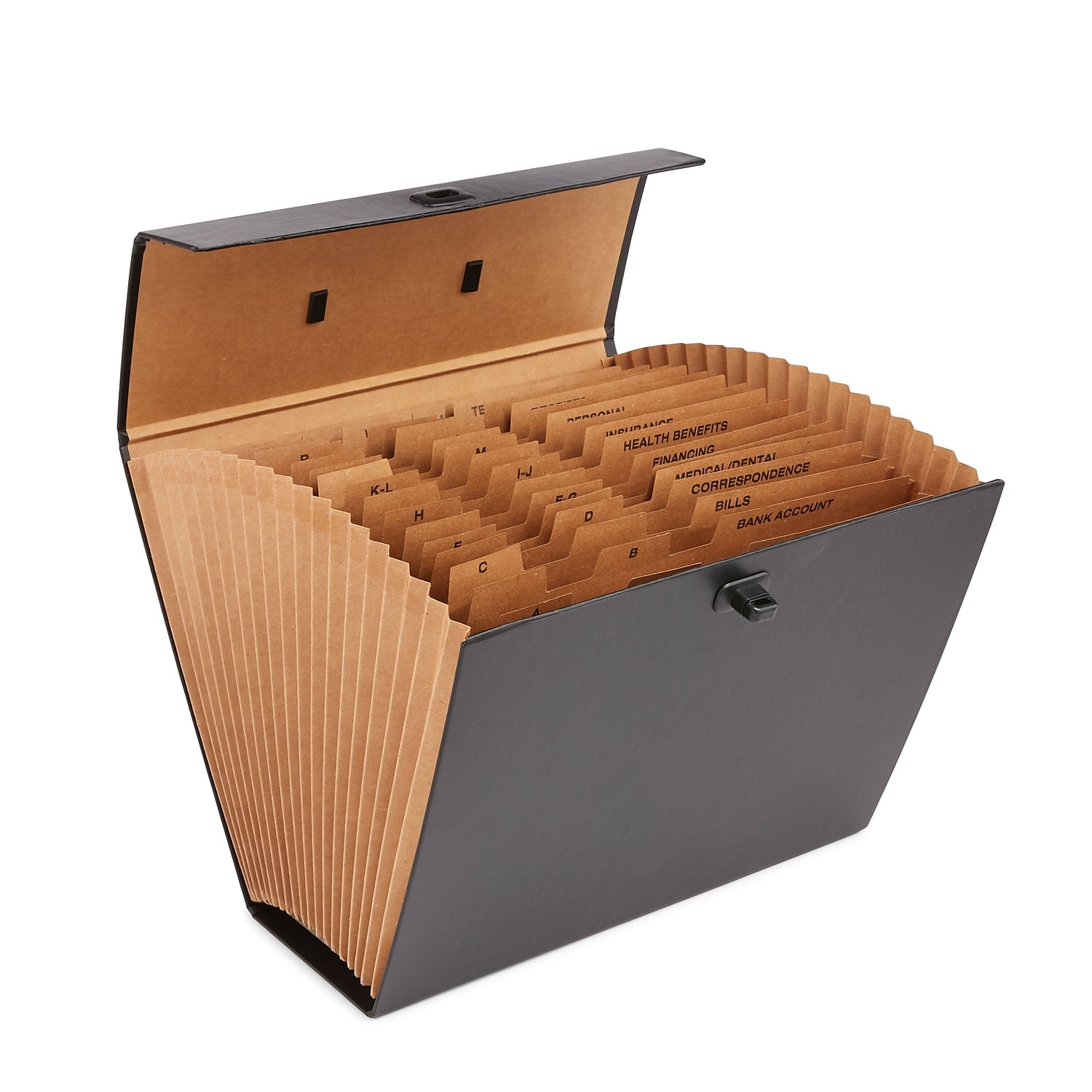 Staples Letter-Size Black Case File - Document Storage & Office ...