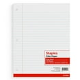 Staples Wide Ruled 8" x 10.5" Filler Paper, 120 Pack, School Supplies ...