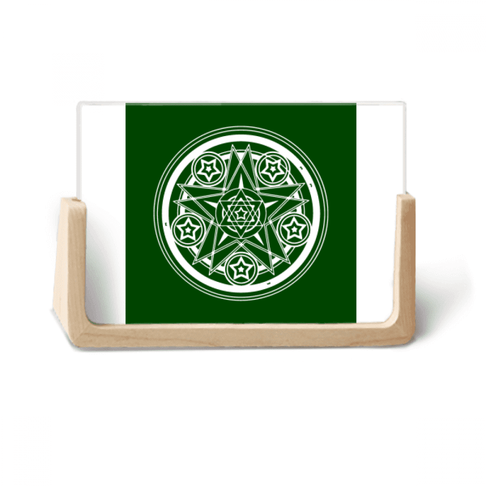 Star Array Overlap Mystery Photo Wooden Photo Frame Tabletop Display ...