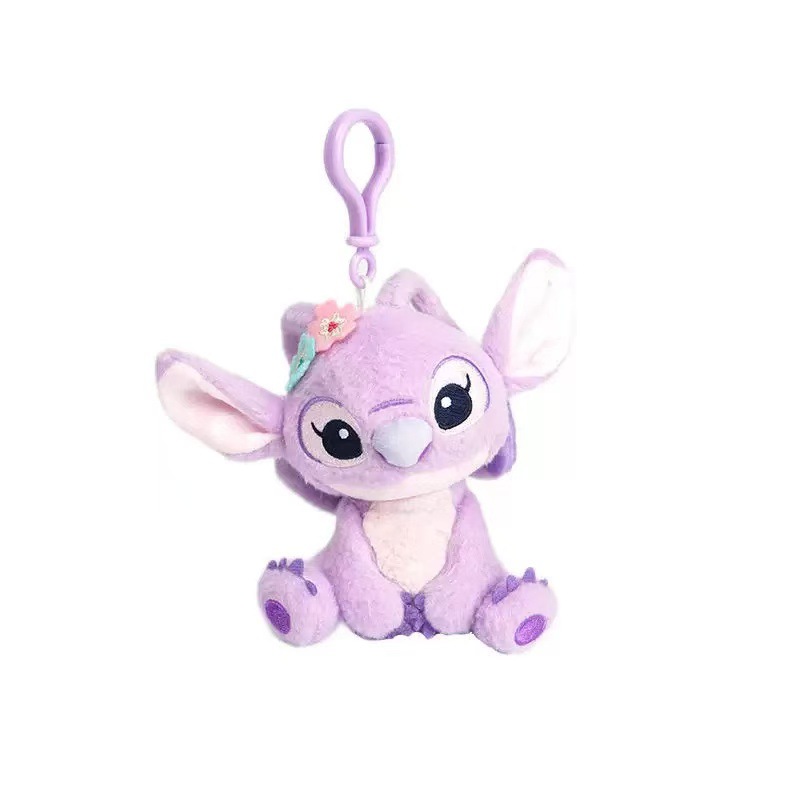 Star Baby Stitch Plush Doll Pendant Cute Stitch Angel Keychain ...