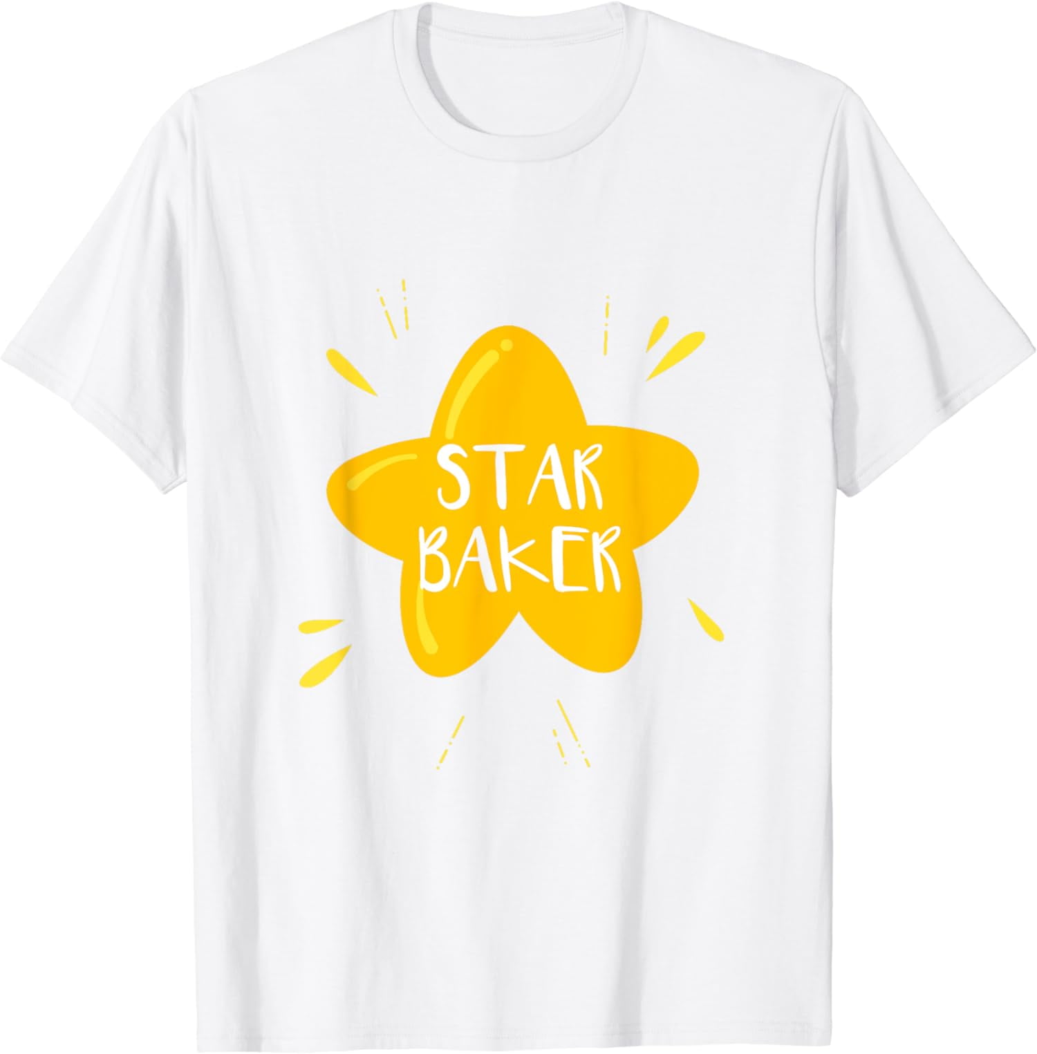 Star Baker Confectionery Bake Lover Bakery Confectioner T-Shirt ...