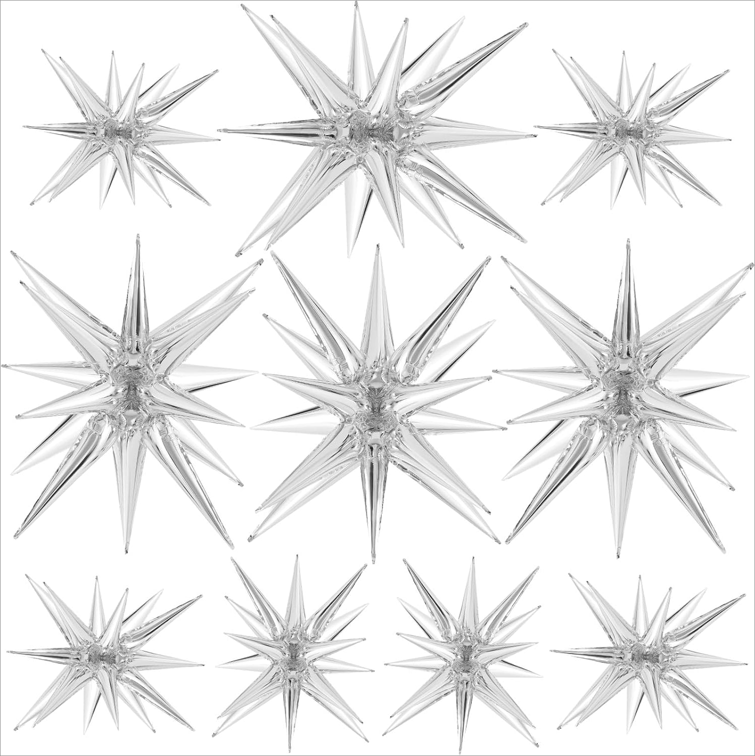 Star Balloons Explosion Starburst Balloons Foil Cone Balloon Magic for ...