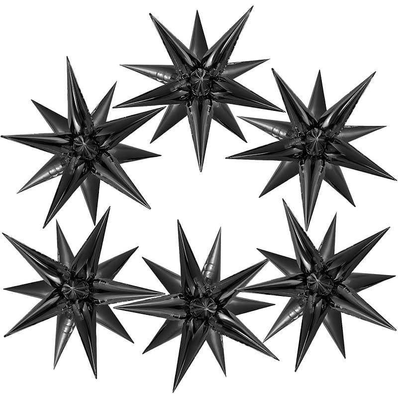 Star Balloons Foil Explosion Balloons Magic Star Cone Balloon Arch ...