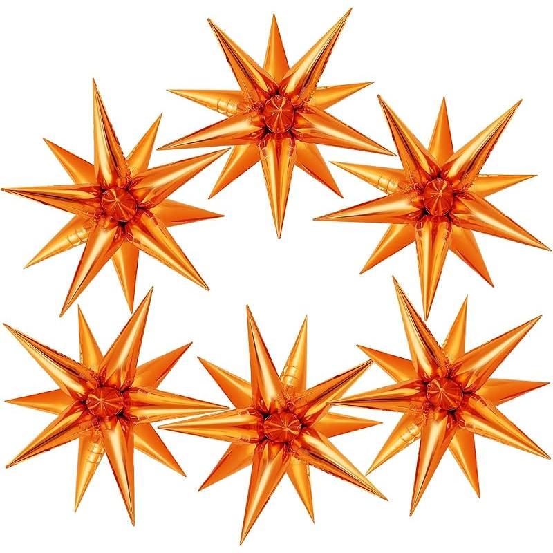 Star Balloons Foil Explosion Balloons Magic Star Cone Balloon Arch ...