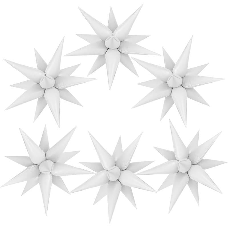 Star Balloons Foil Explosion Balloons Magic Star Cone Balloon Arch ...
