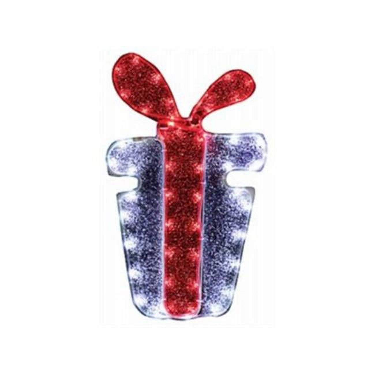 Star Bright 251973 18 in. LED Christmas Window Decoration - Silver ...