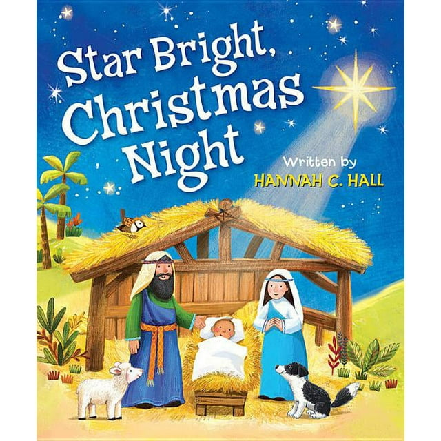 Star Bright, Christmas Night, (Board Book) - Walmart.com