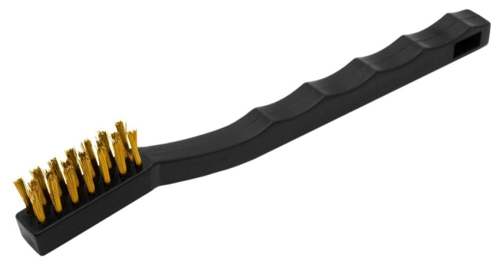 Star Brite 40063 Brass Bristle Detail Brush Mold with Molded Finger ...