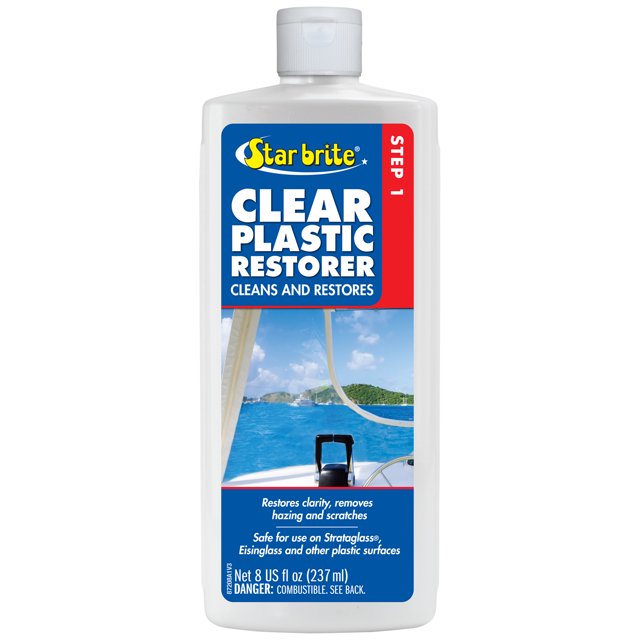 Star Brite 87208 - 8 oz. Clear Plastic Restorer - Walmart Business Supplies