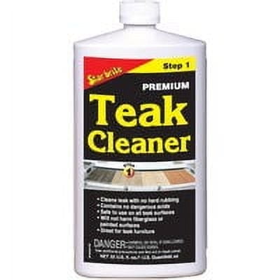 Star brite, Premium Teak Cleaner, 81432, 1 Qt, Designed for All Woods ...