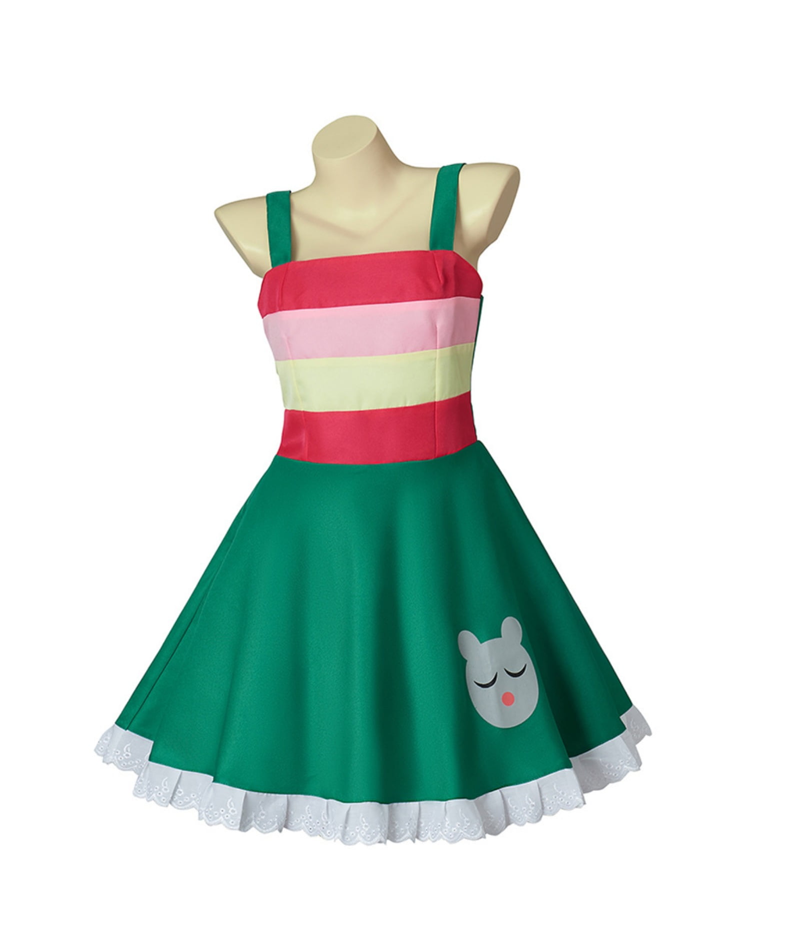 Star Butterfly Princess Green Belt Dress Lovely Wind - Walmart.com