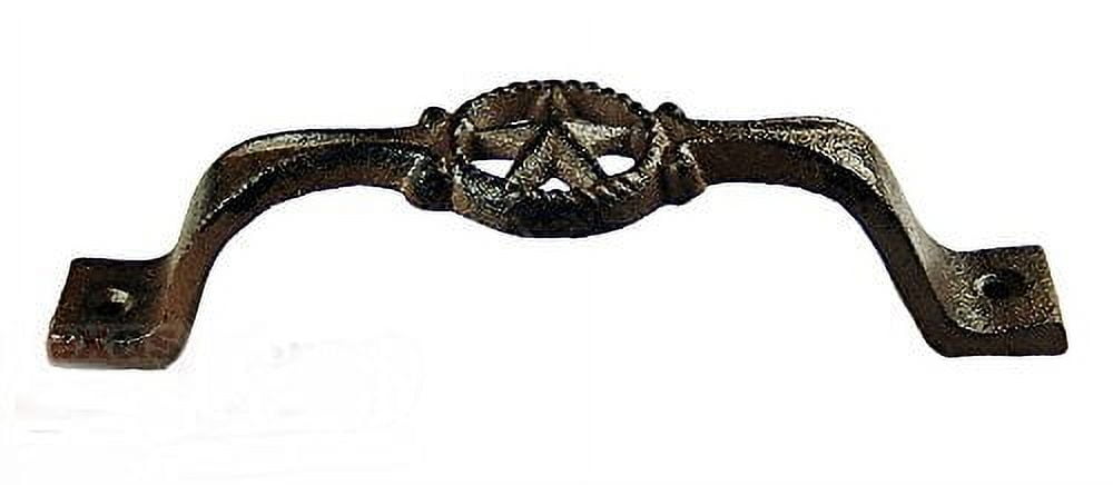 Star Cast Iron Antique Style Rustic Barn Handle, Gate Drawer Pull, Shed ...