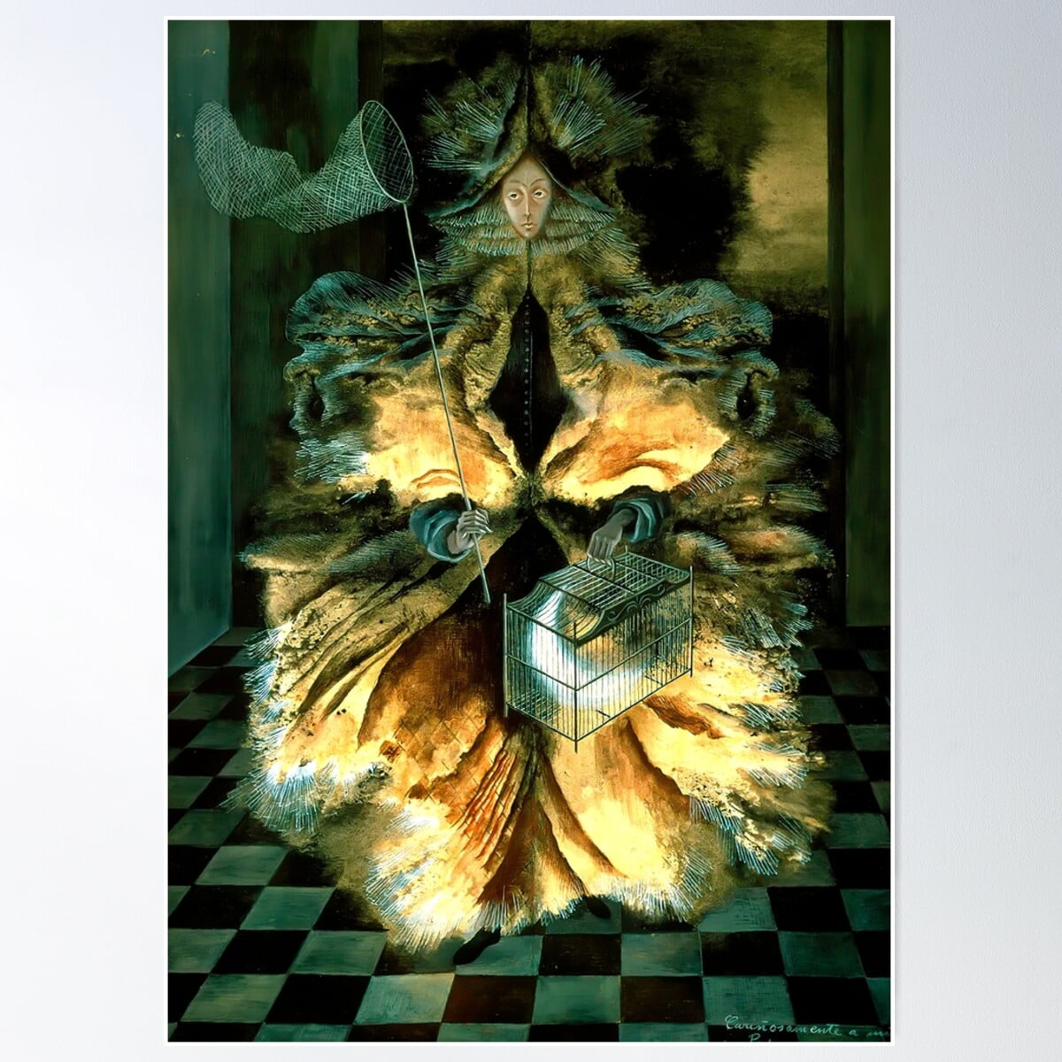 Star Catcher (Star Huntress), By Remedios Varo Poster Wall Art, Modern ...