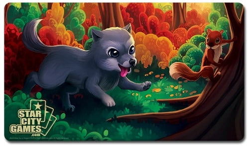 Star City Games Creature Collection Rubber Playmat Mousepad Wolf ...