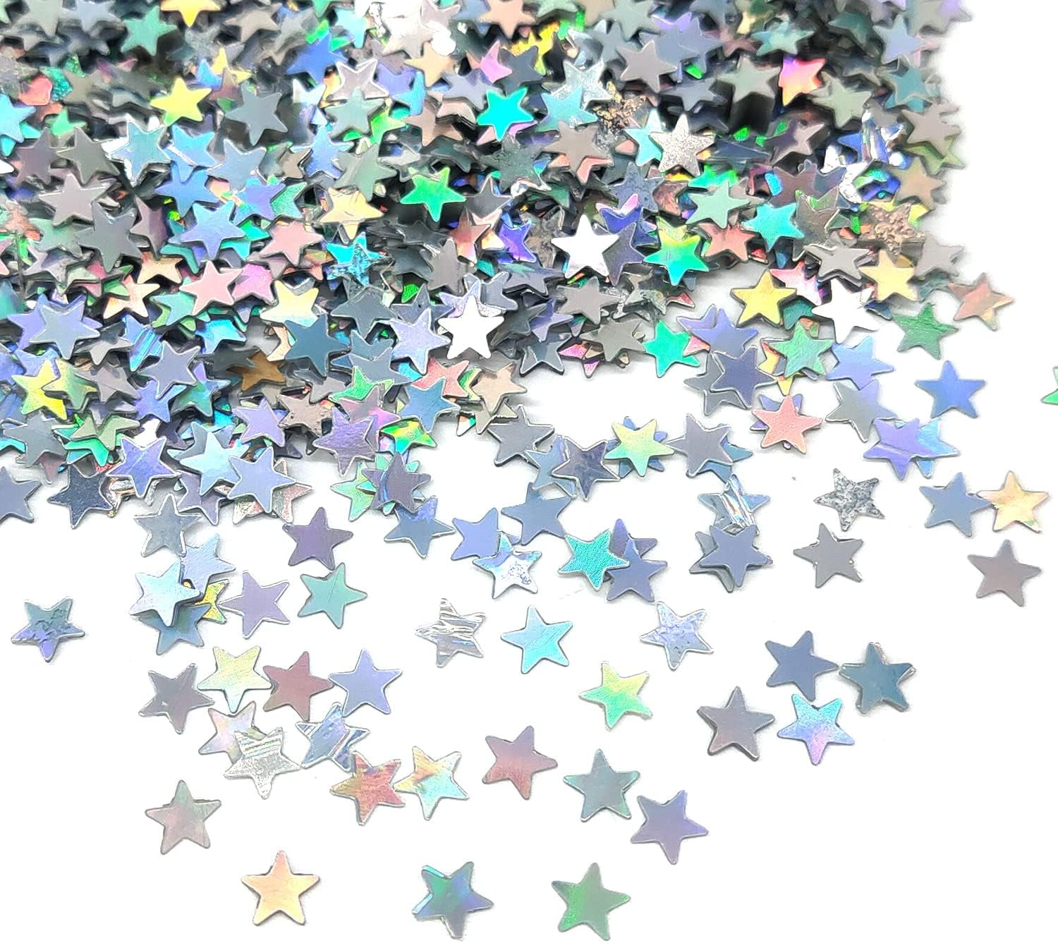 Star Confetti, Christmas Glitter Star Table Confetti Metallic Foil ...