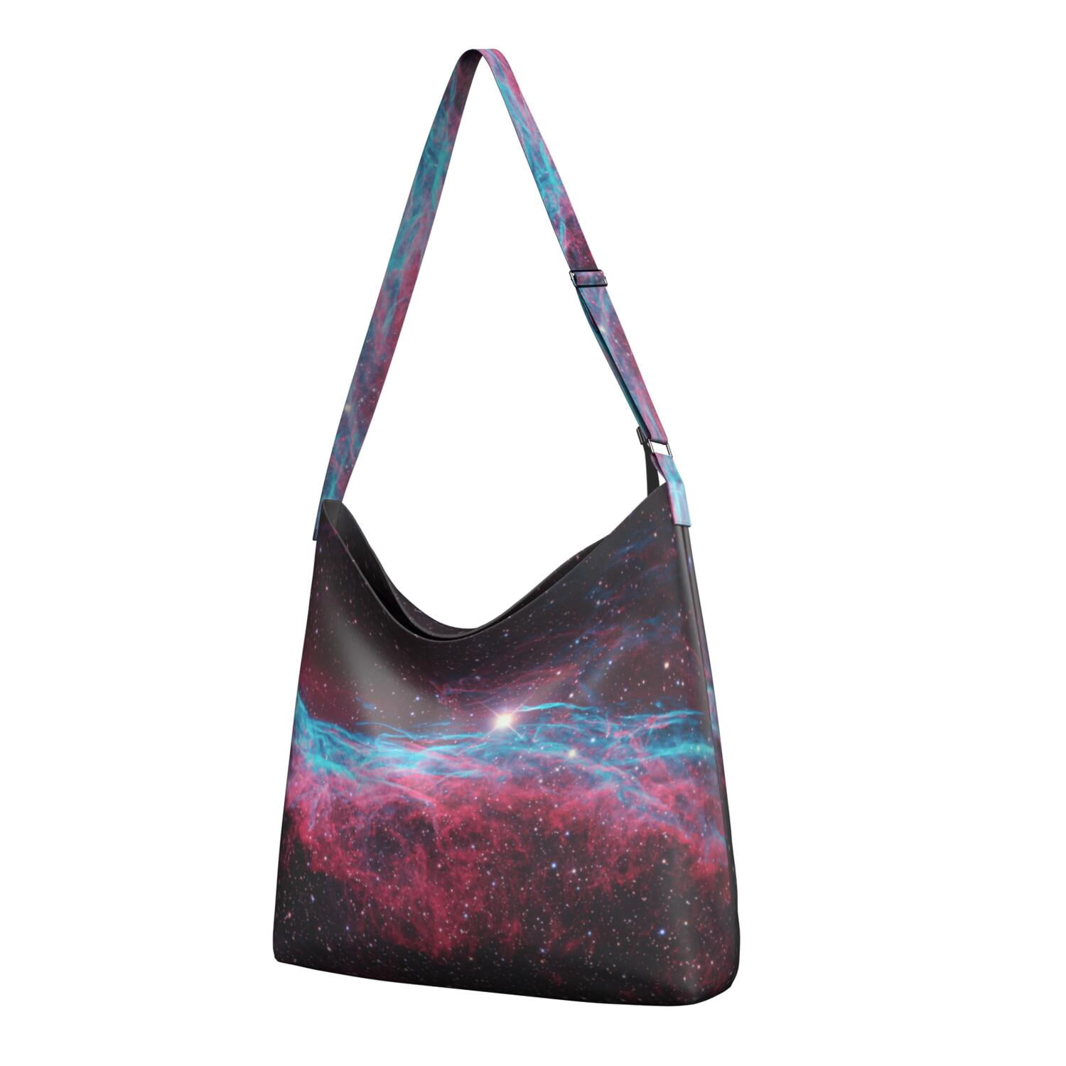 Star Constellation Moon and Stars Canvas Crossbody Bag – Space Galaxy ...