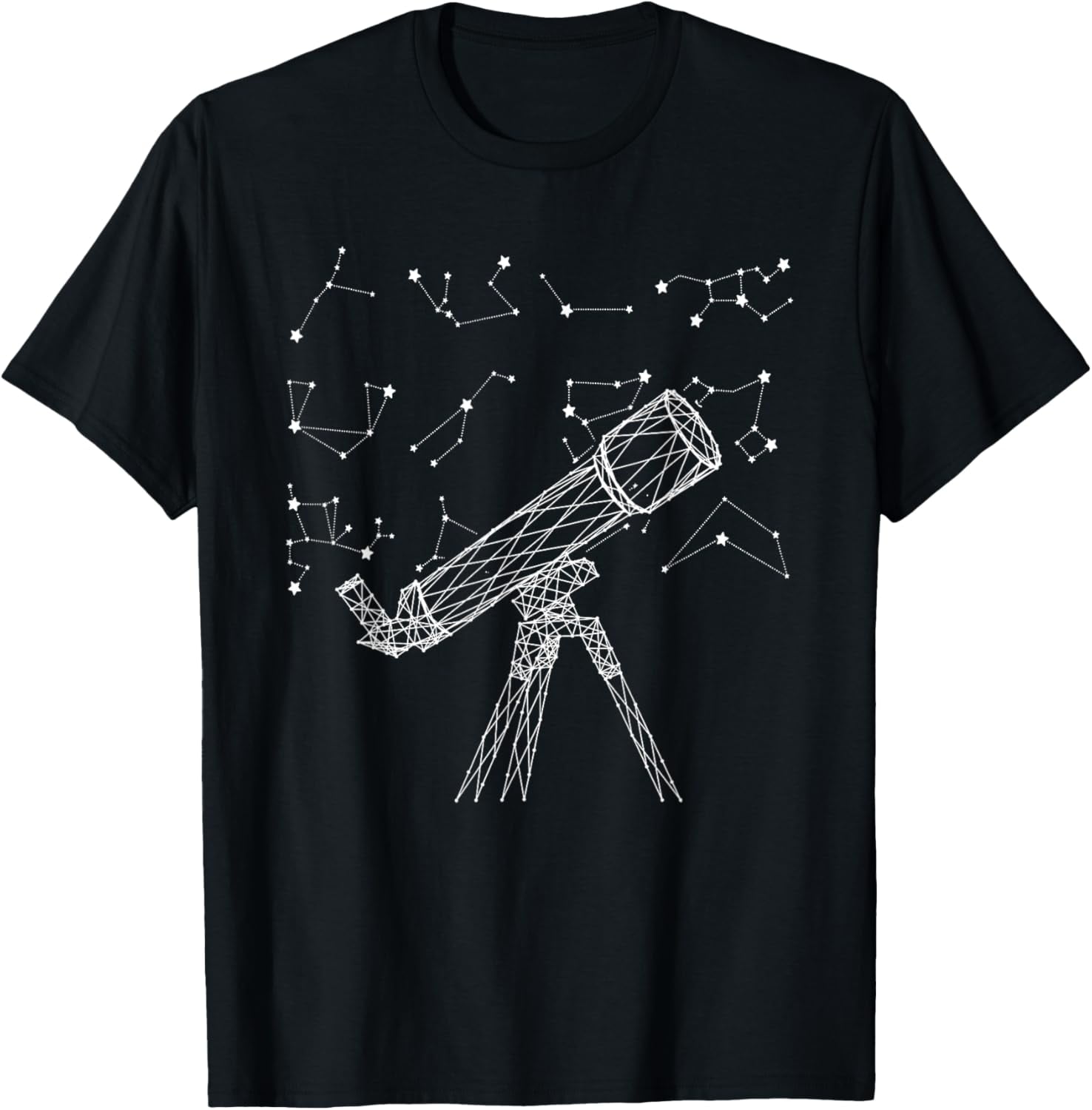 Star Constellations Galaxy Telescope Outer Space Astronomy T-Shirt ...