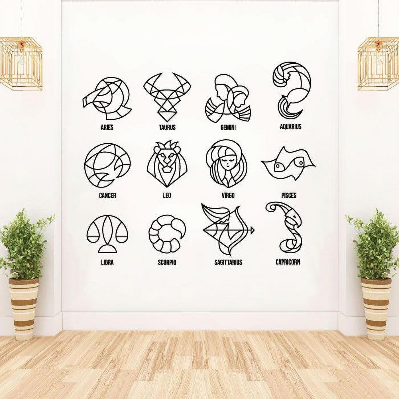 Geometric zodiac symbols 60 photos - Youhoroscope.com
