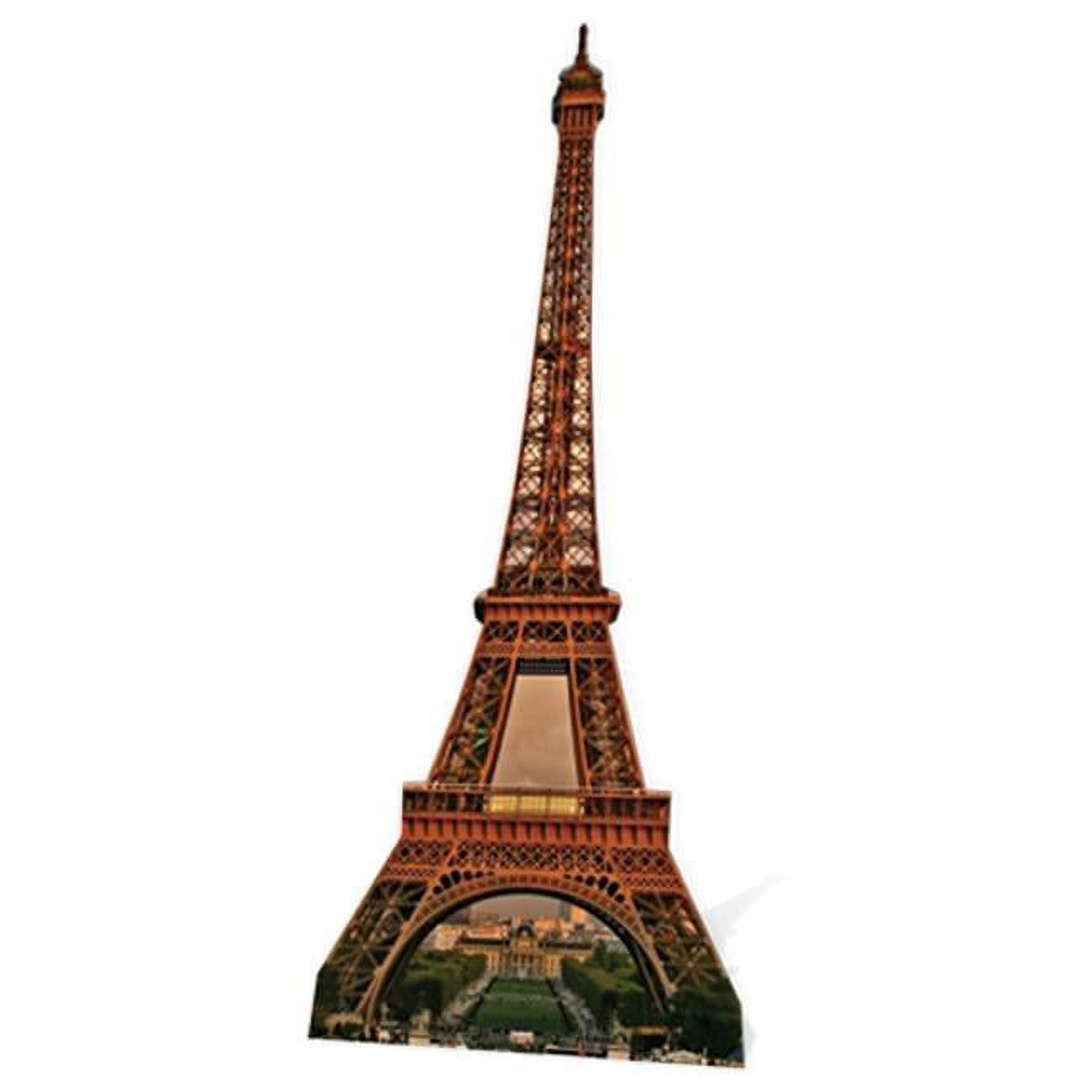 Star Cutouts Eiffel Tower Cardboard Cutout Life Size Standup - Walmart.com
