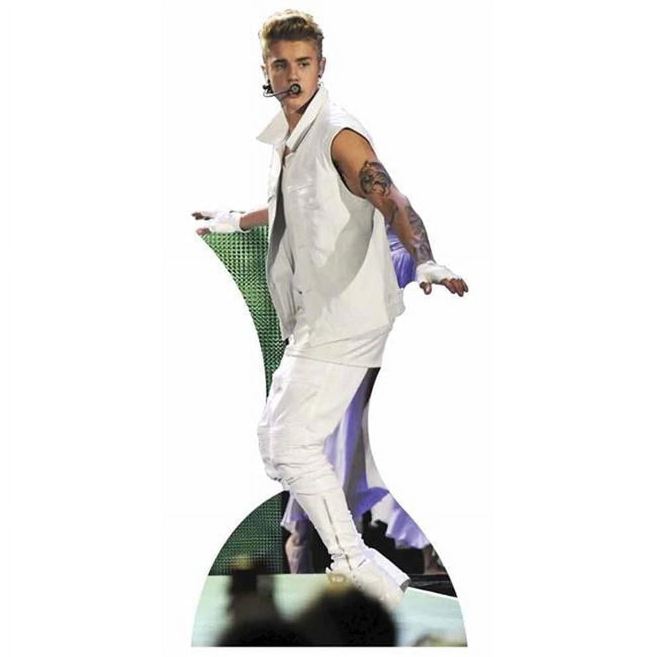Star Cutouts Justin Bieber Cardboard Cutout Life Size Standup - Walmart.com