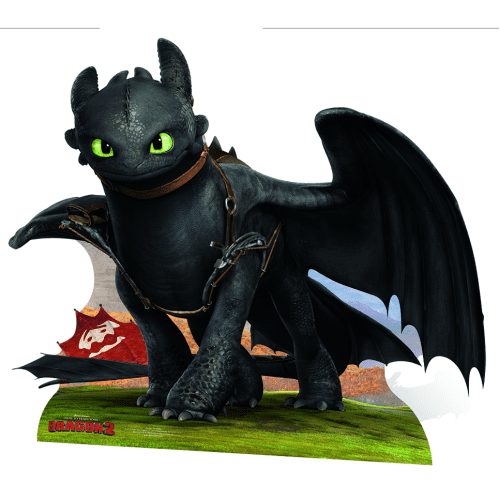 Star Cutouts SC736 Toothless Dragon Cardboard Stand Ups - Walmart.com