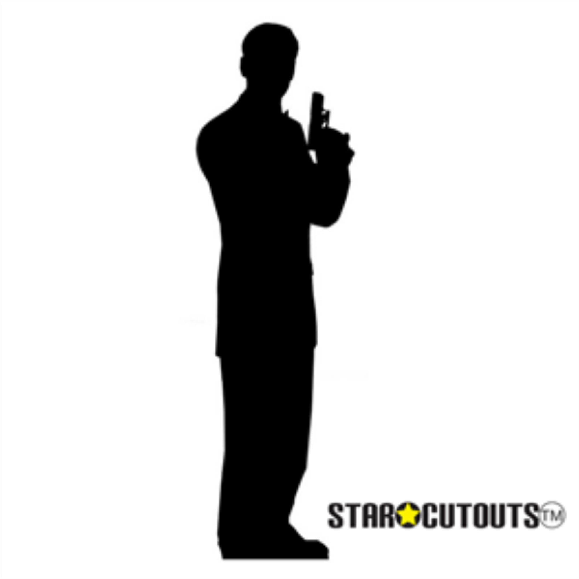 Star Cutouts Secret Agent, Single Pack Cardboard Cutout Life Size ...