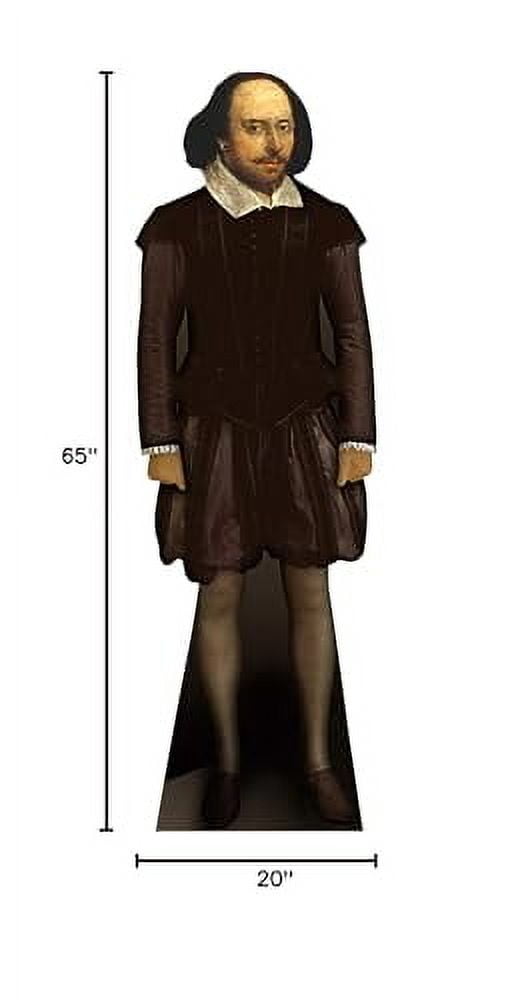 Star Cutouts, William Shakespeare, Cardboard Cutout Standup, Historical ...