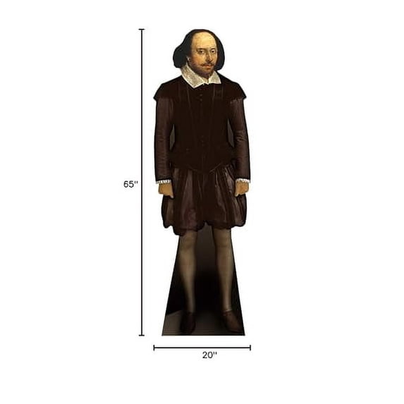 Star Cutouts, William Shakespeare, Cardboard Cutout Standup, Historical ...