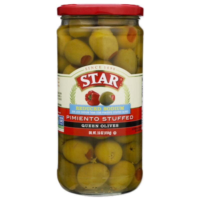 Star Fine Foods Olives Stuffed with Minced Pimiento, 16 oz - Walmart.com