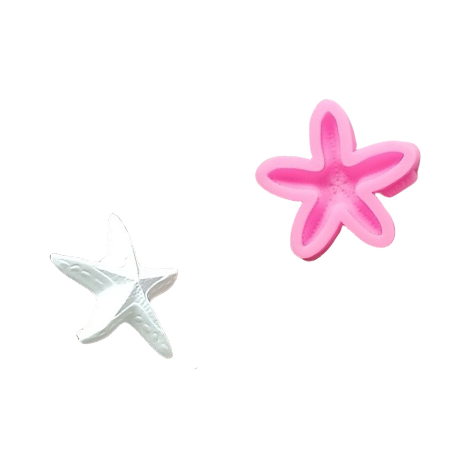 Star Fish Shape Silicone Molds for Handmade Soap Making Cement Gypsum ...