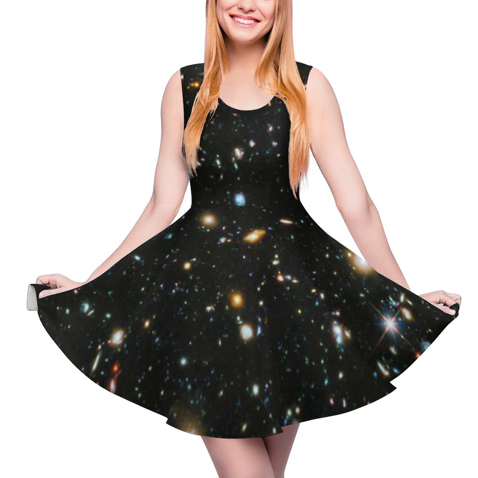 Star Flag Pirnt Dress USA 4th of July Independence Day Aesthetic ...