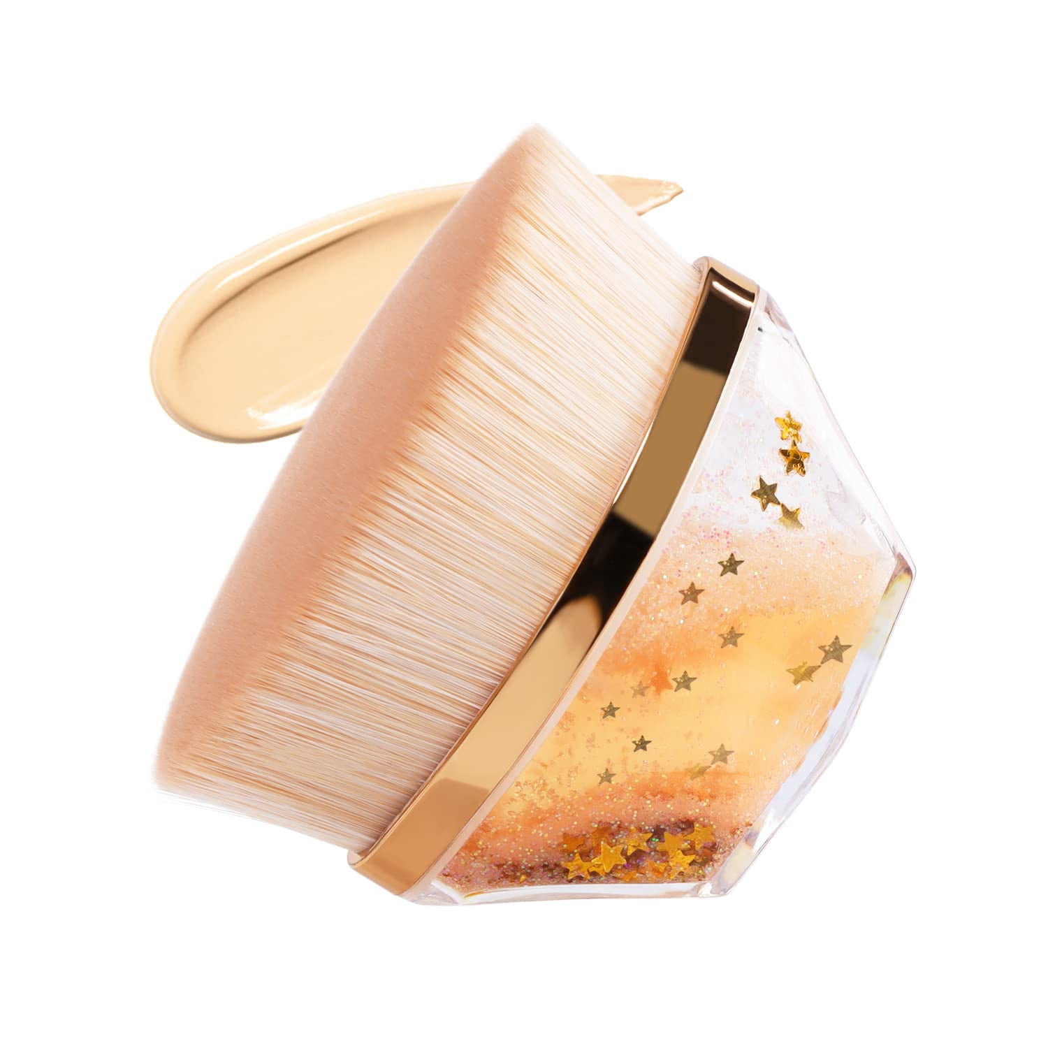 Star Fluid Quicksand Kabuki Foundation Makeup Brush Multifunctional ...