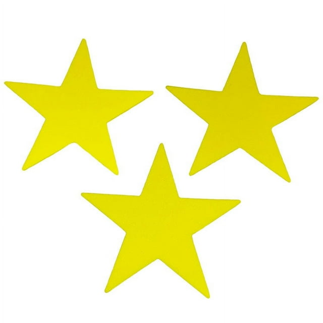 Star Foam Craft Shapes, 48/pack, Yellow, for Craft Projects. - Walmart.com