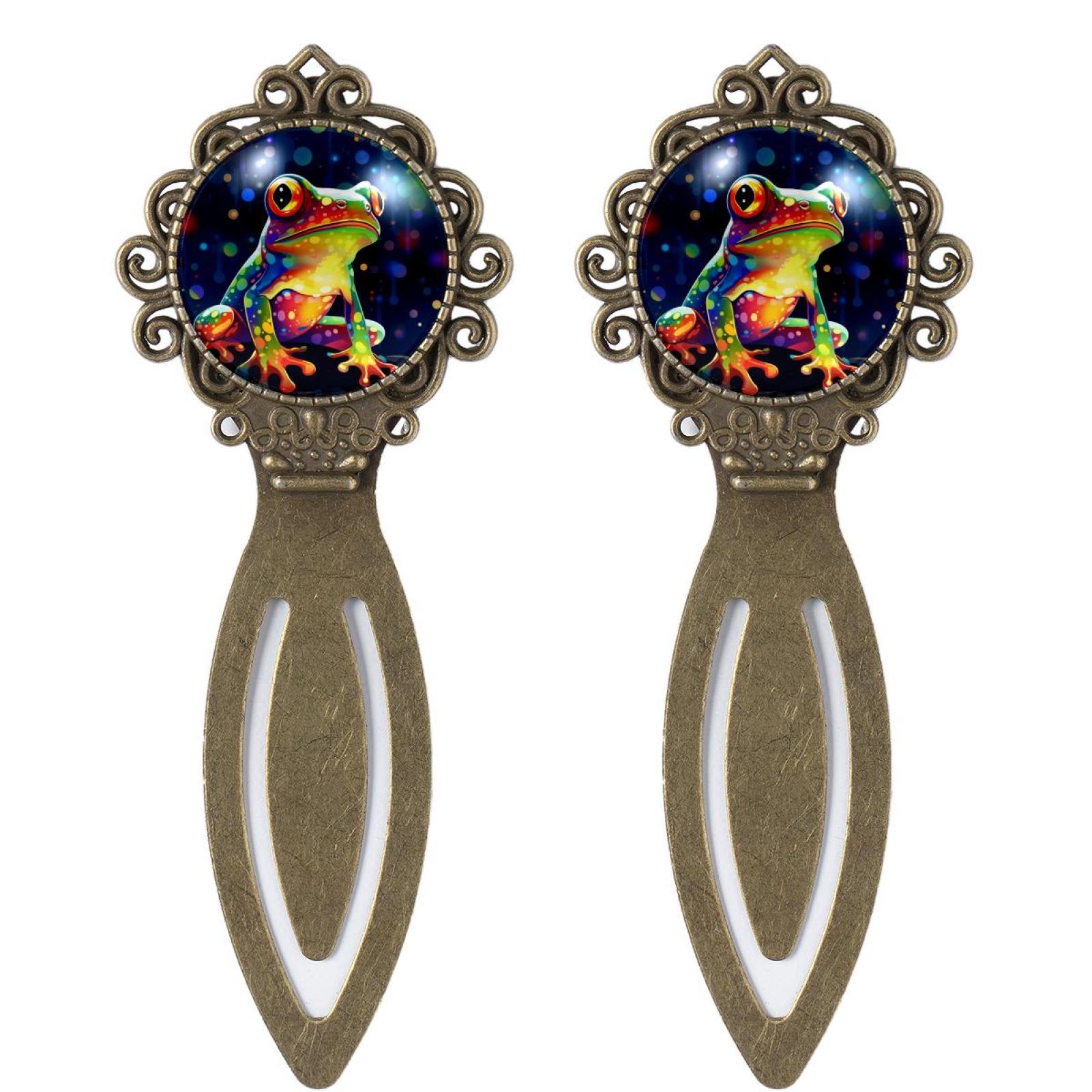 Star Frog Book Accessories: Vintage Copper-Colored Lace Bookmarks ...