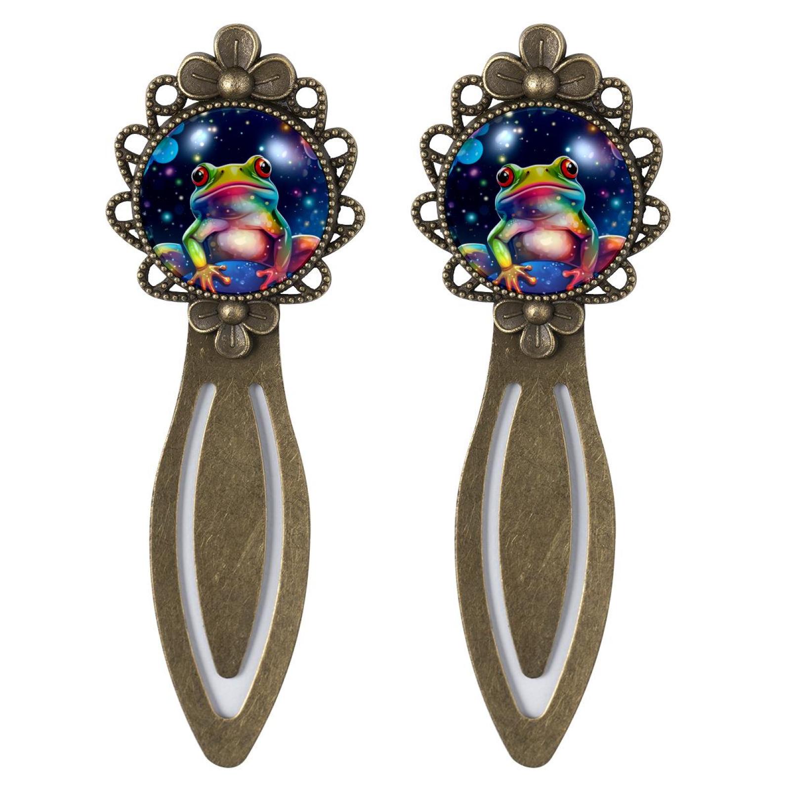 Star Frog Elegant Vintage Copper-Colored Lace Bookmarks - Set of 2 ...