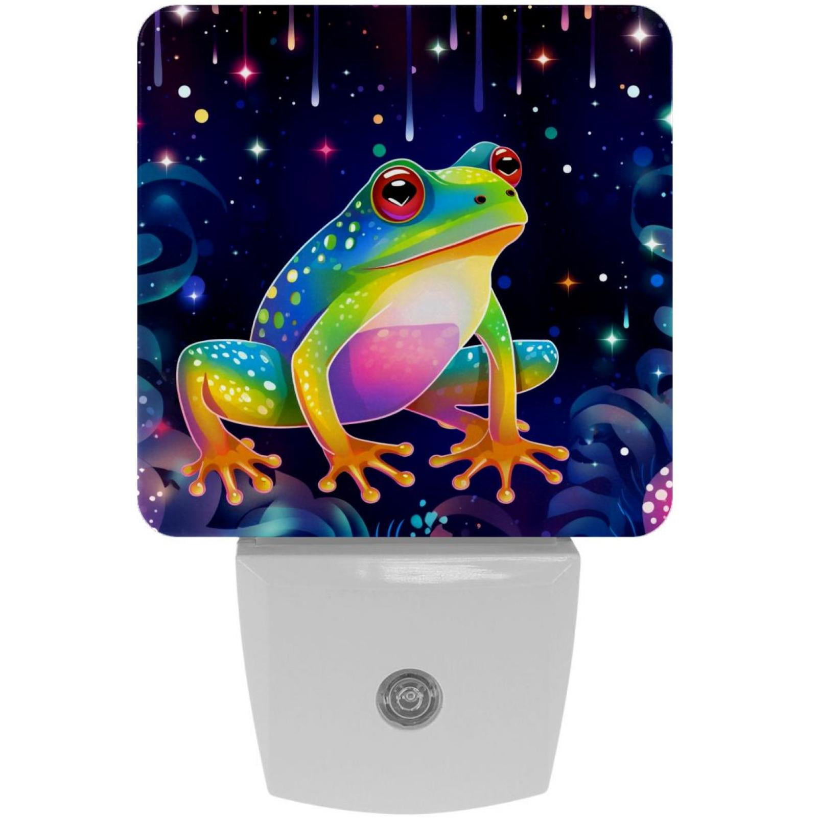 Star Frog LED Square Night Light - Small and Bright Square-shaped LED ...